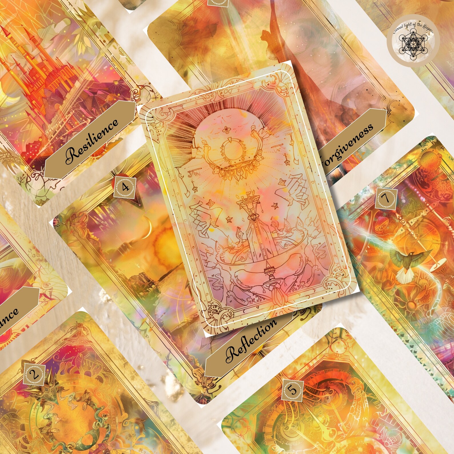 Karma Oracle Card Deck, Karma Reading, Karmic Reading, Karma, Oracle ...