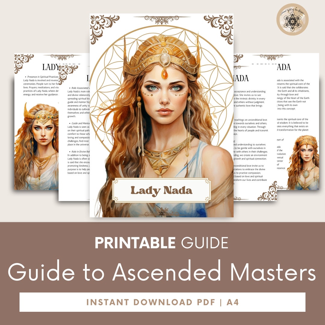 Lady Nada: Guide to Ascended Masters, Spiritual Guidance, Hindu Gods ...