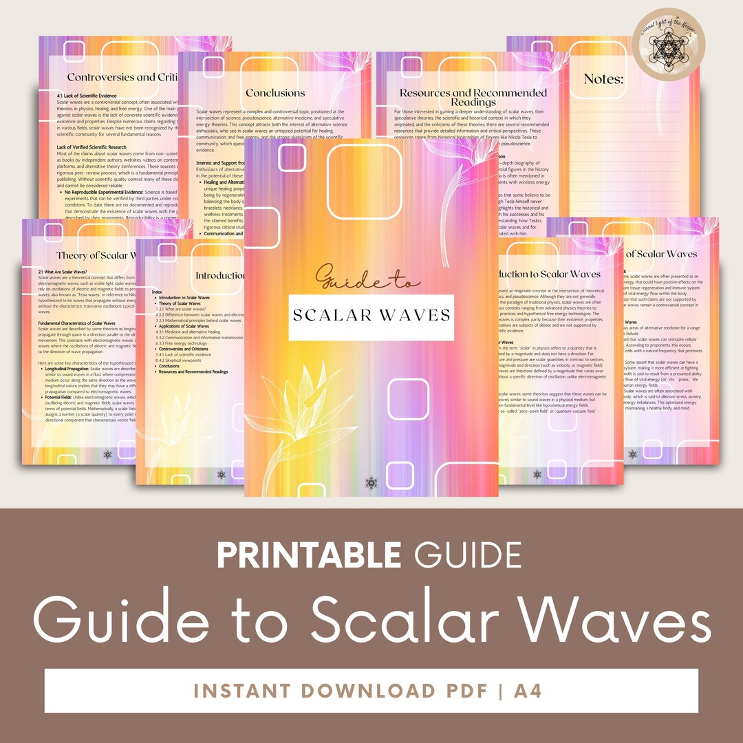 Scalar Waves Guide, Aura Healing, Spiritual Healing, Spell Book, Energy ...