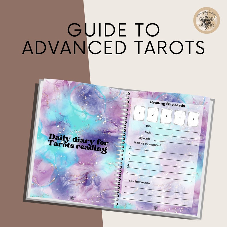 Printable Advanced Tarots Reading Guide Comprehensive A4 PDF Guide to ...