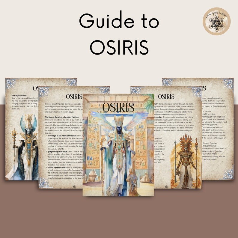 Osiris, Egyptian Gods, Egyptian Goddess , Ancient Egyptian Gods ...