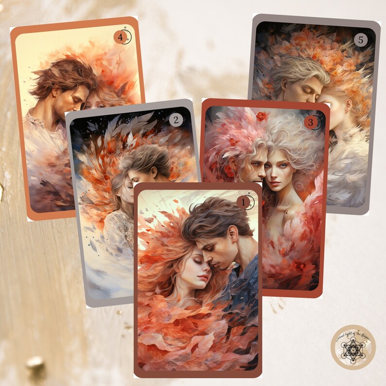 The Love Oracle Cards, Printable Love Oracle Deck, Oracle Cards PDF ...