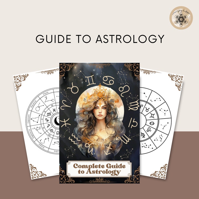Printable Zodiac Guide – Astrology Workbook & Journal (PDF) - Etsy