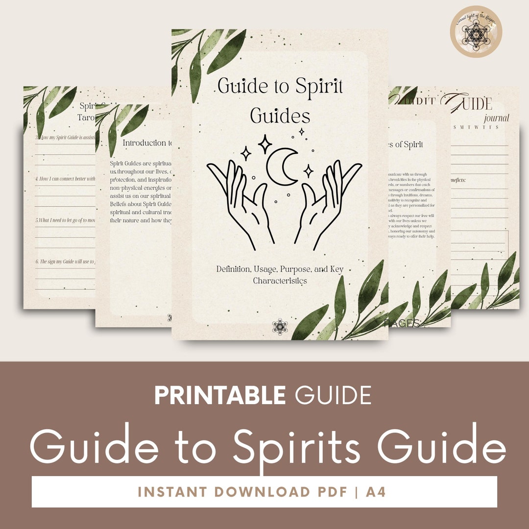 Spirit Guide, Spiritual Guidance, Spiritual Guide, Spiritual Guidebook ...
