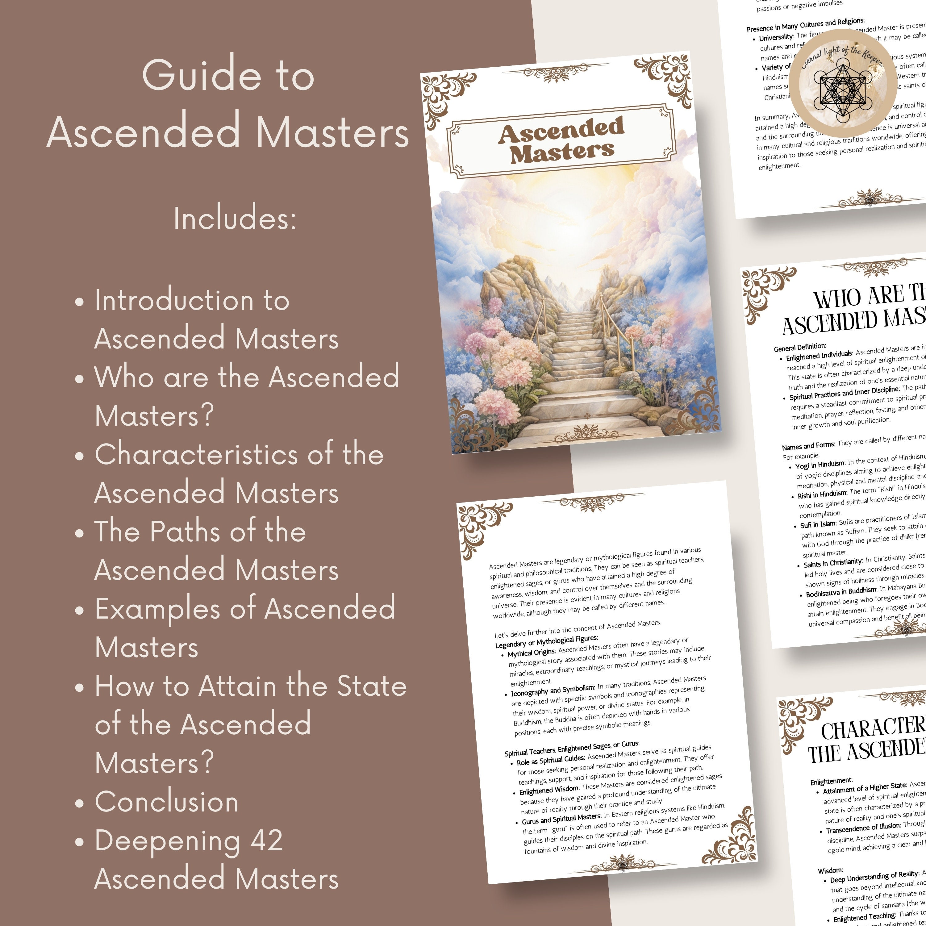 Complete Guide to Ascended Masters, Spiritual Guidance, Hindu Gods ...