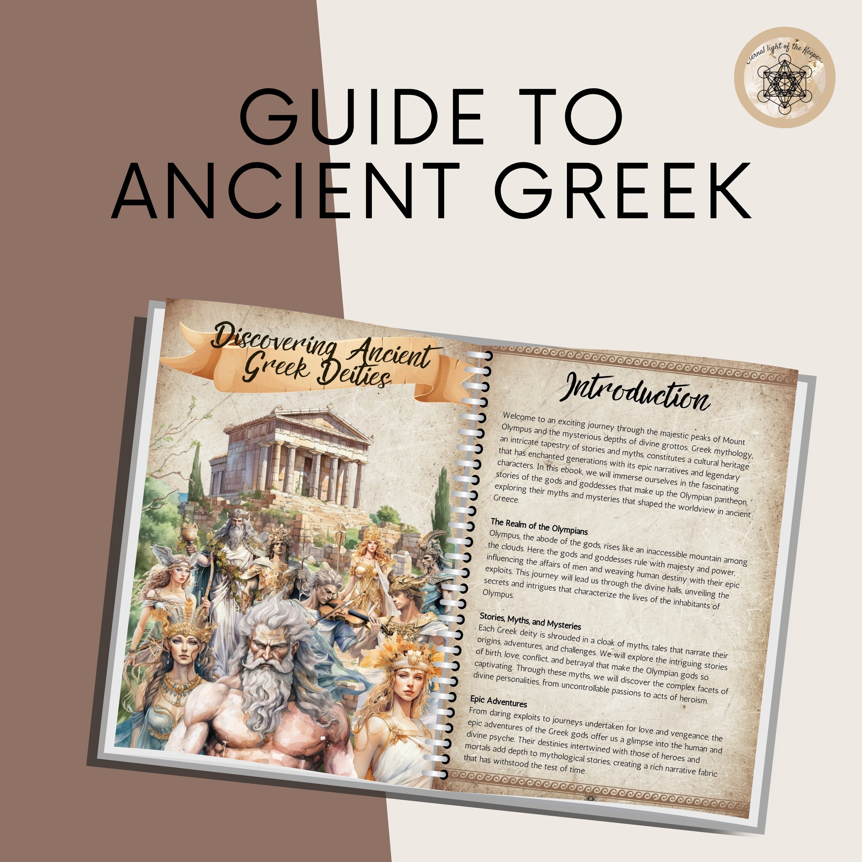 Ancient Greek Deities Digital Guide, Mythology Grimory Pages (PDF). - Etsy