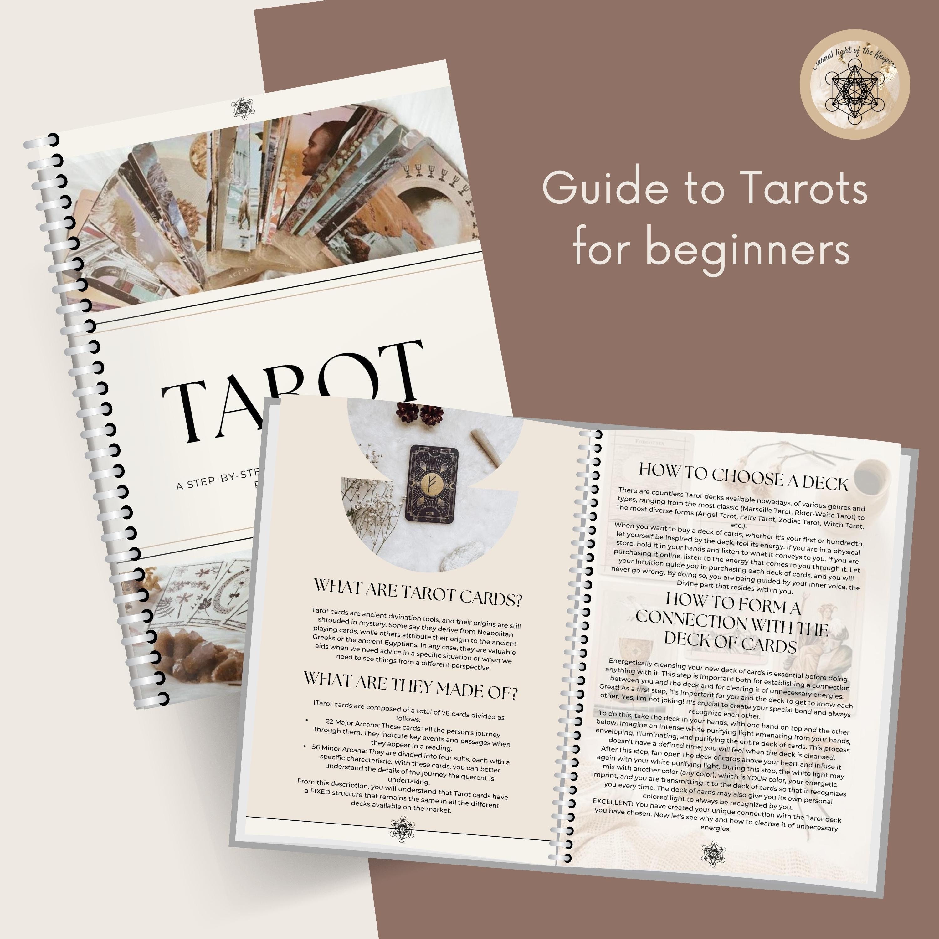 Printable Tarots for Beginners Guide Comprehensive A4 PDF - Etsy