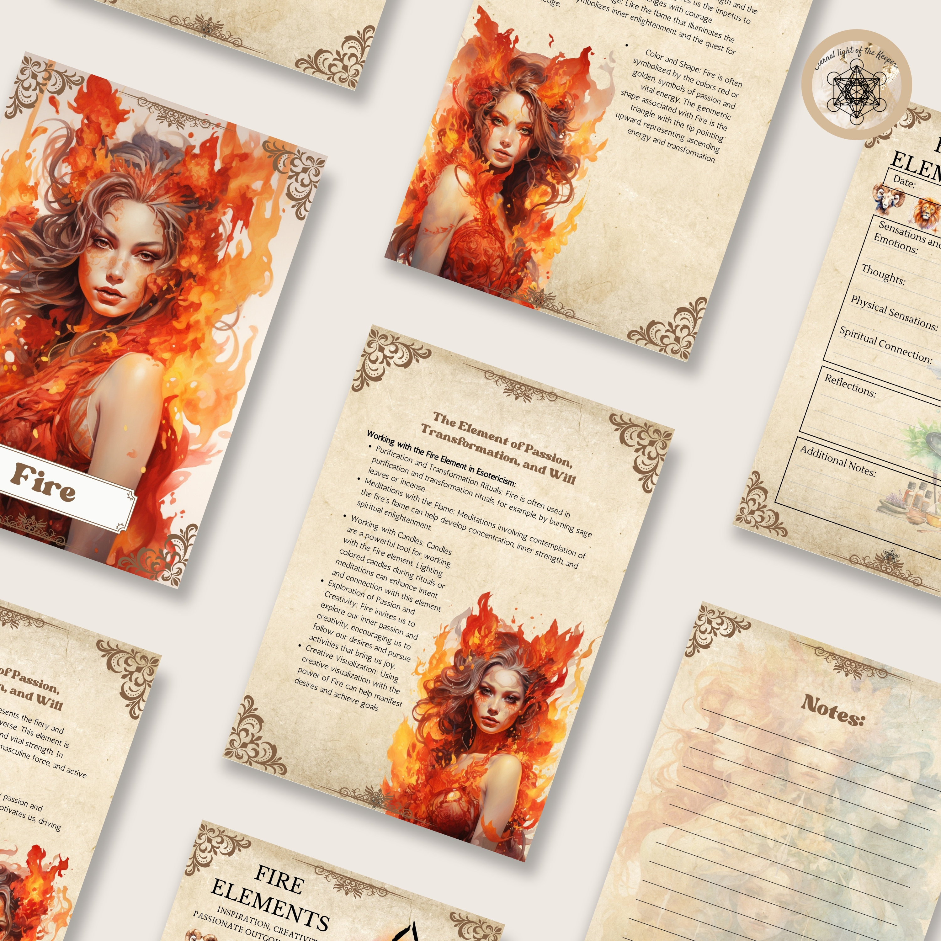 The Four Elements: Fire, Elements, 4 Elements, Book of Shadows ...