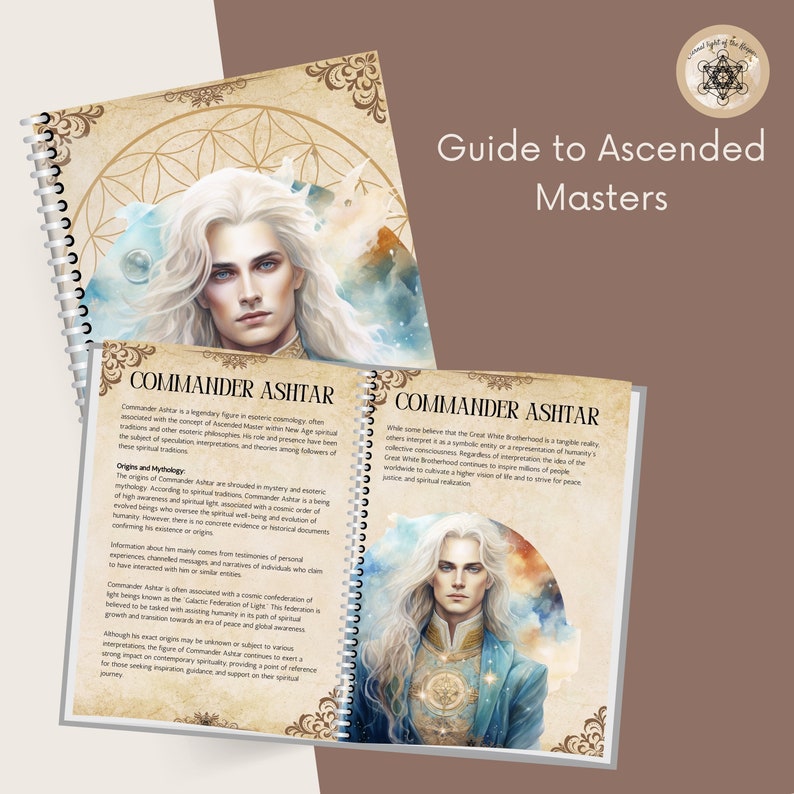 Commander Ashtar: Guide to Ascended Masters, Spiritual Guidance, Hindu ...