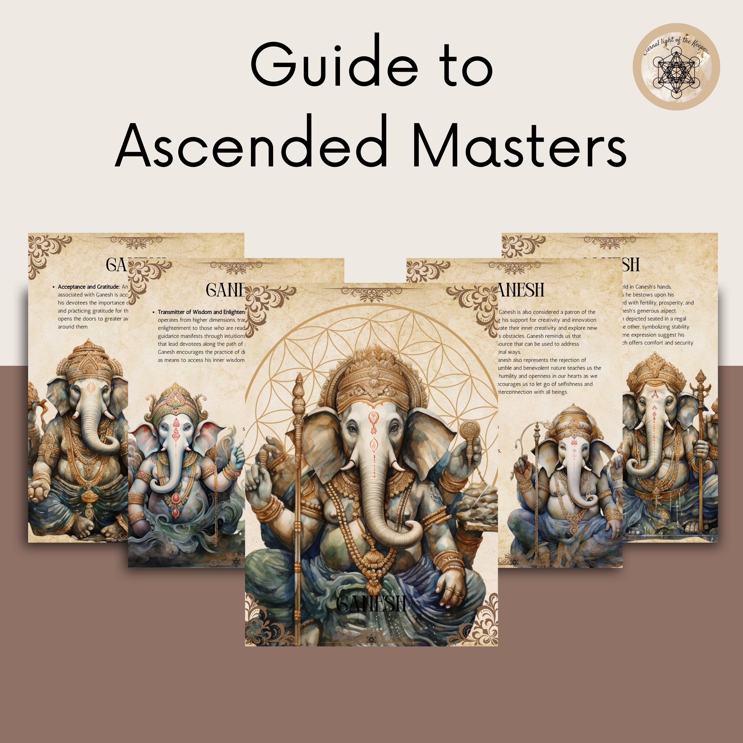 Lord Ganesha: Guide to Ascended Masters, Spiritual Guidance, Hindu Gods ...