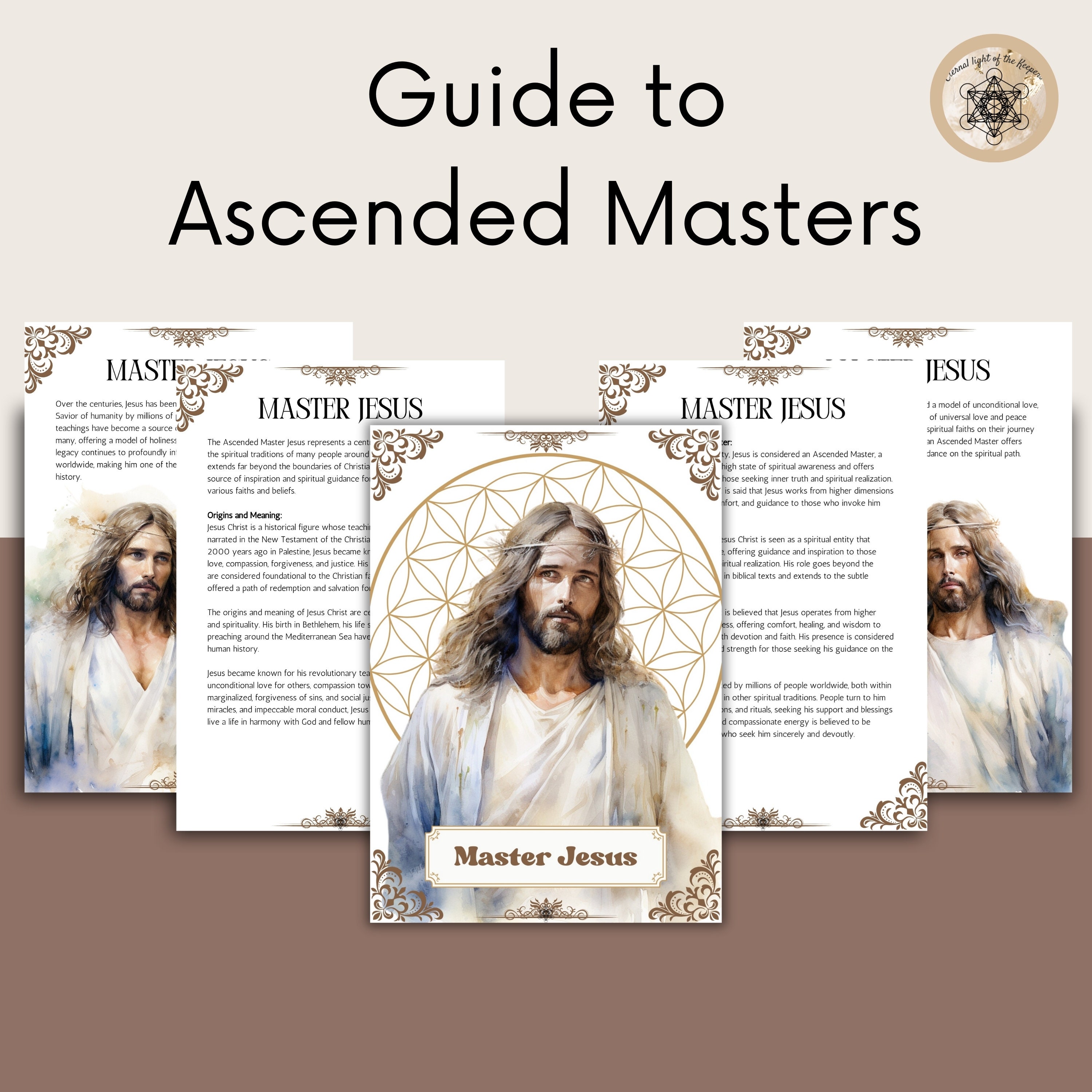 Master Jesus: Guide to Ascended Masters, Spiritual Guidance ...