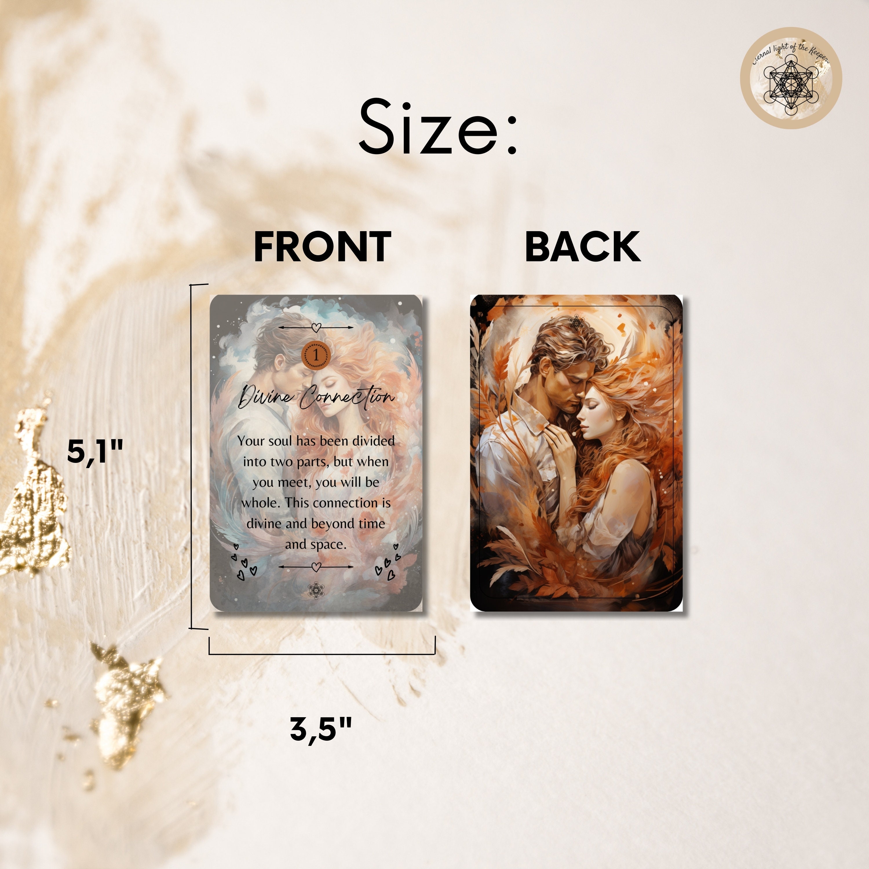 The Twin Flame Oracle Cards, Printable Twin Flame Oracle Deck, Oracle ...