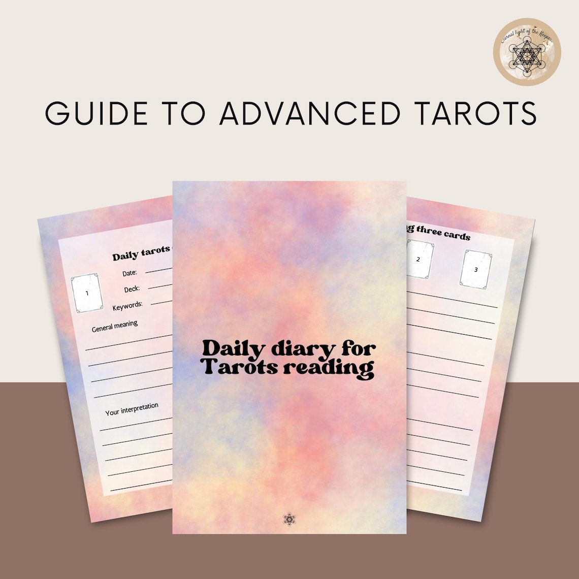 Printable Advanced Tarots Reading Guide Comprehensive A4 PDF Guide to ...