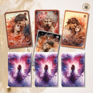 The Love Oracle Cards, Printable Love Oracle Deck, Oracle Cards + PDF ...