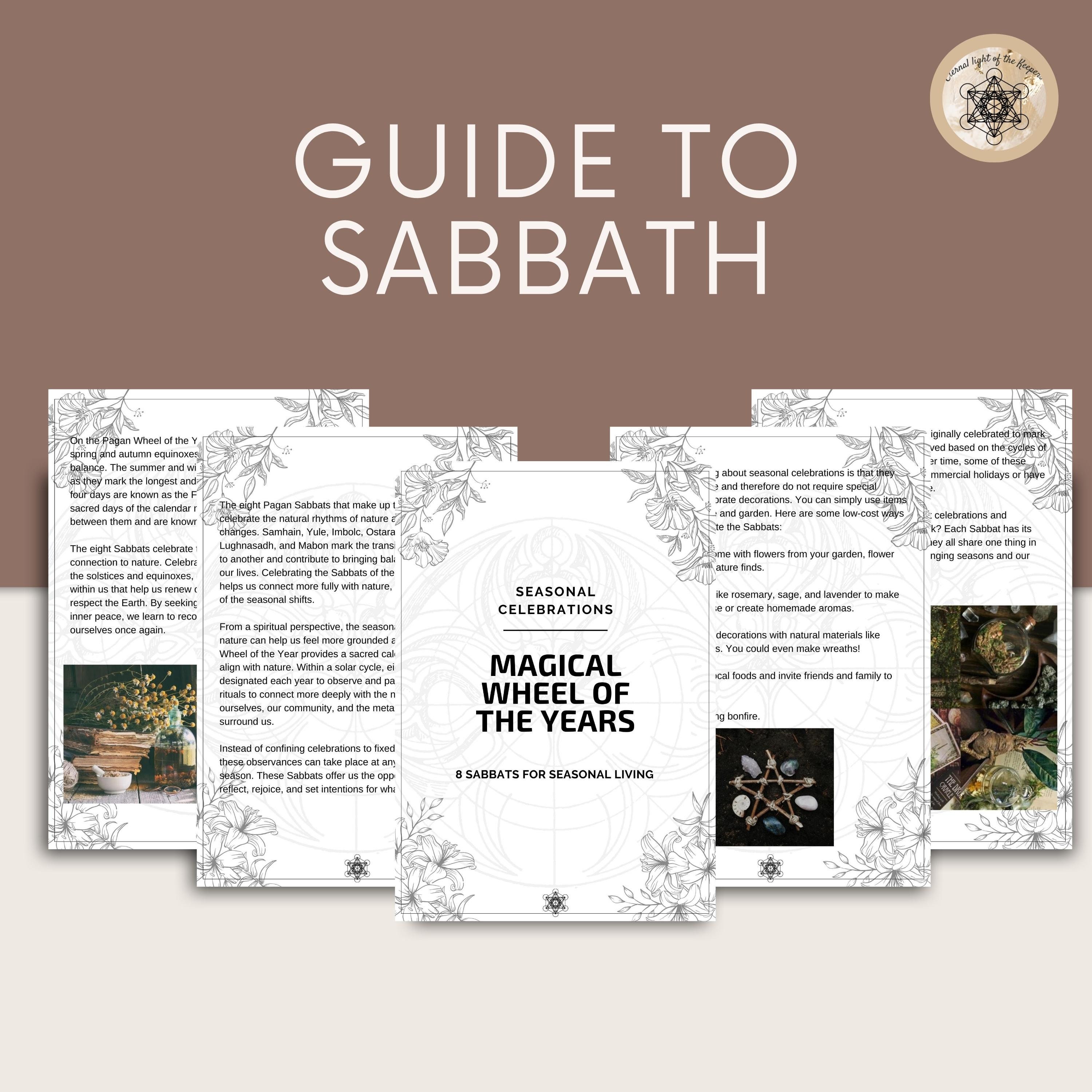 Sabbat: Mabon, Samhain, Yule, Wheel of the Year, Wiccan Sabbat, Pagan ...