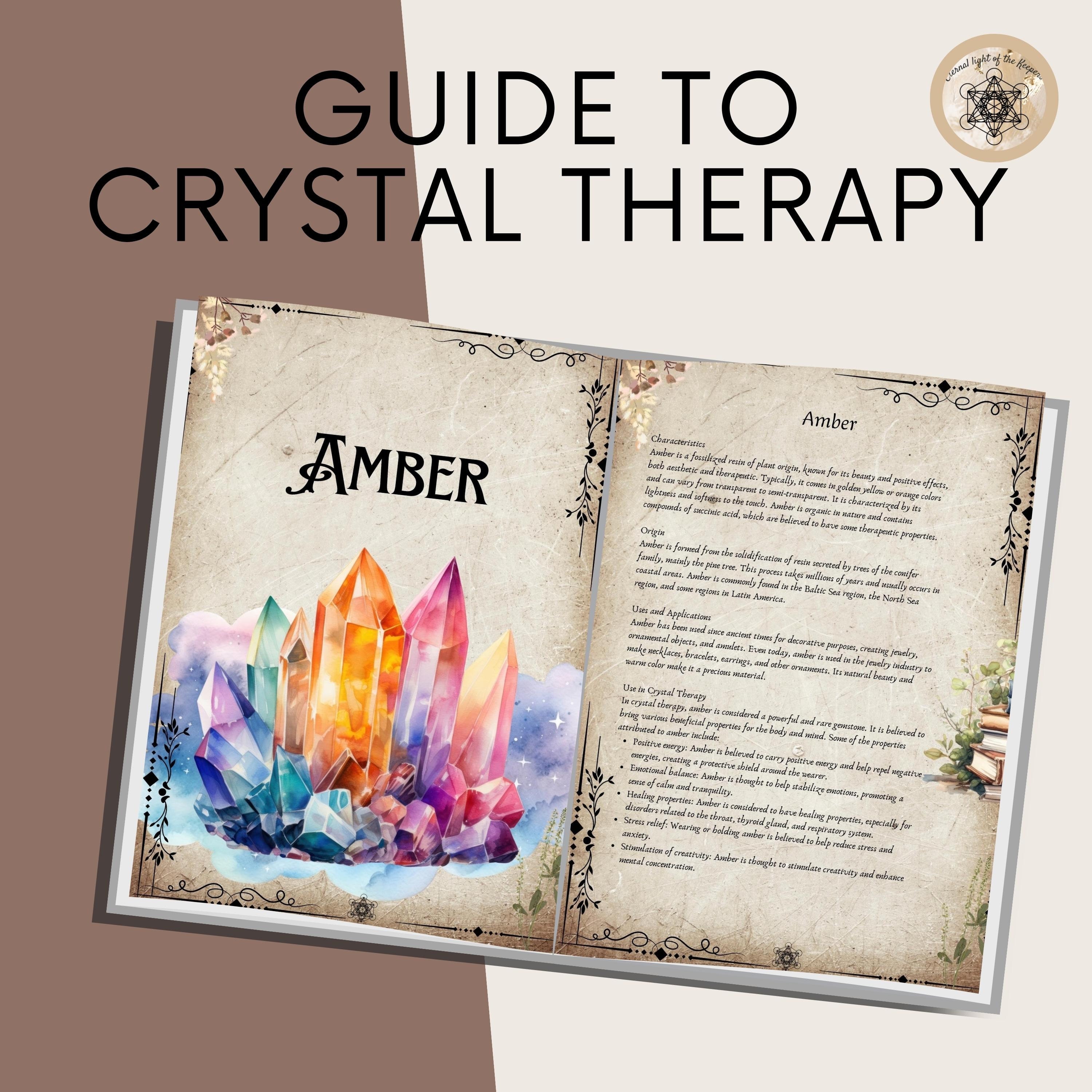 Printable Guide to Crystal and Gemstone Therapy: Comprehensive A4 PDF ...