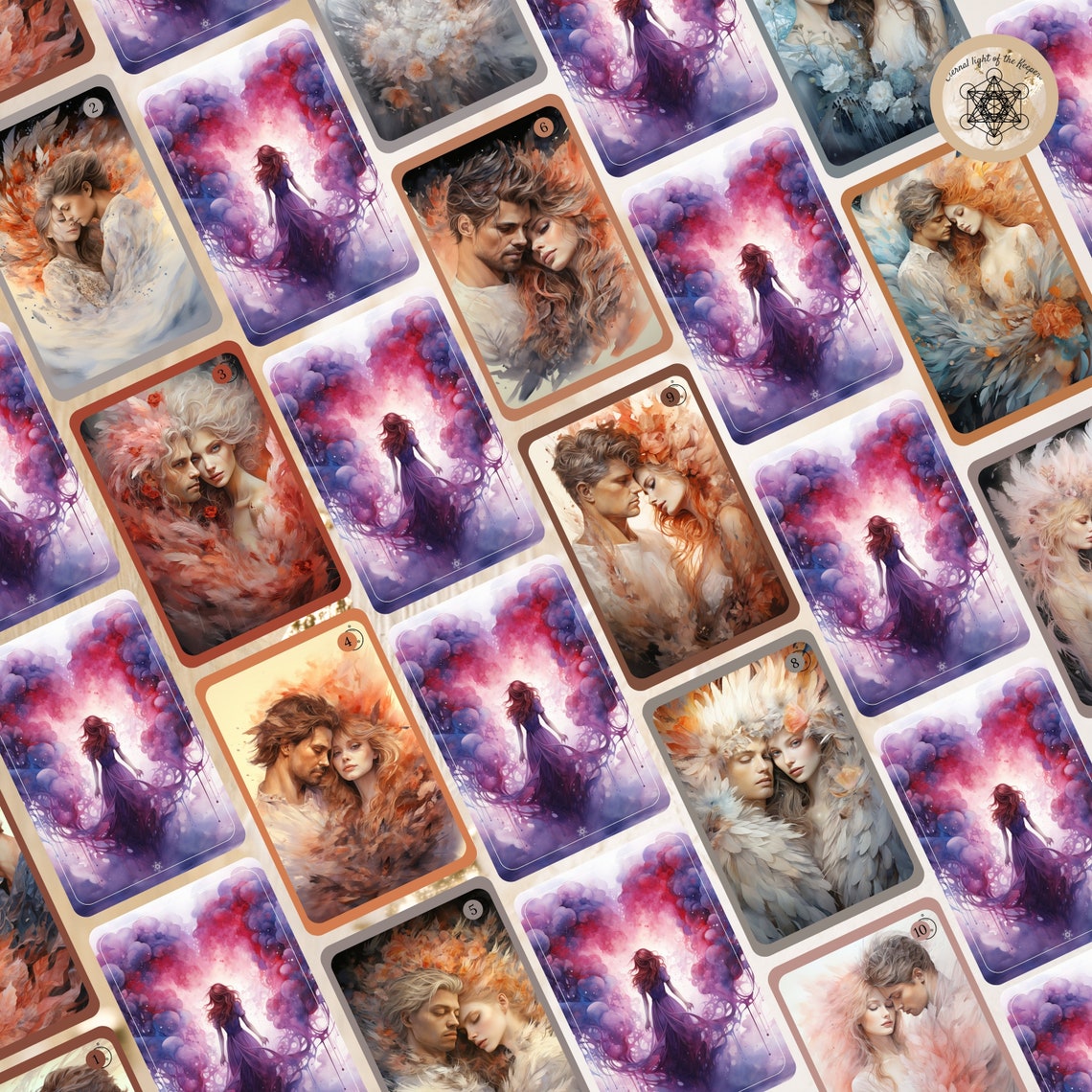 The Love Oracle Cards, Printable Love Oracle Deck, Oracle Cards PDF ...