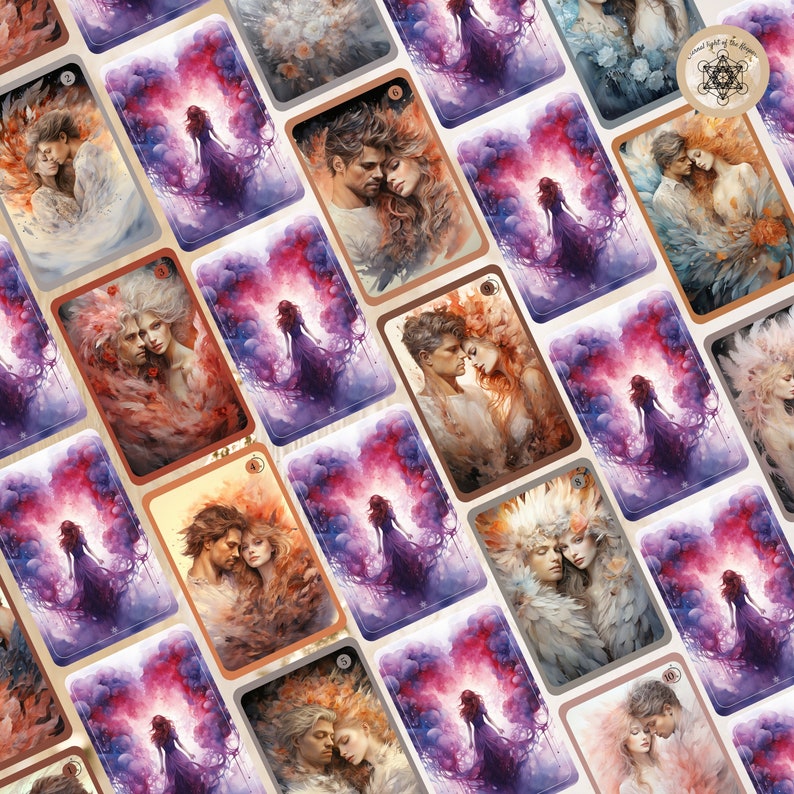 The Love Oracle Cards, Printable Love Oracle Deck, Oracle Cards PDF ...