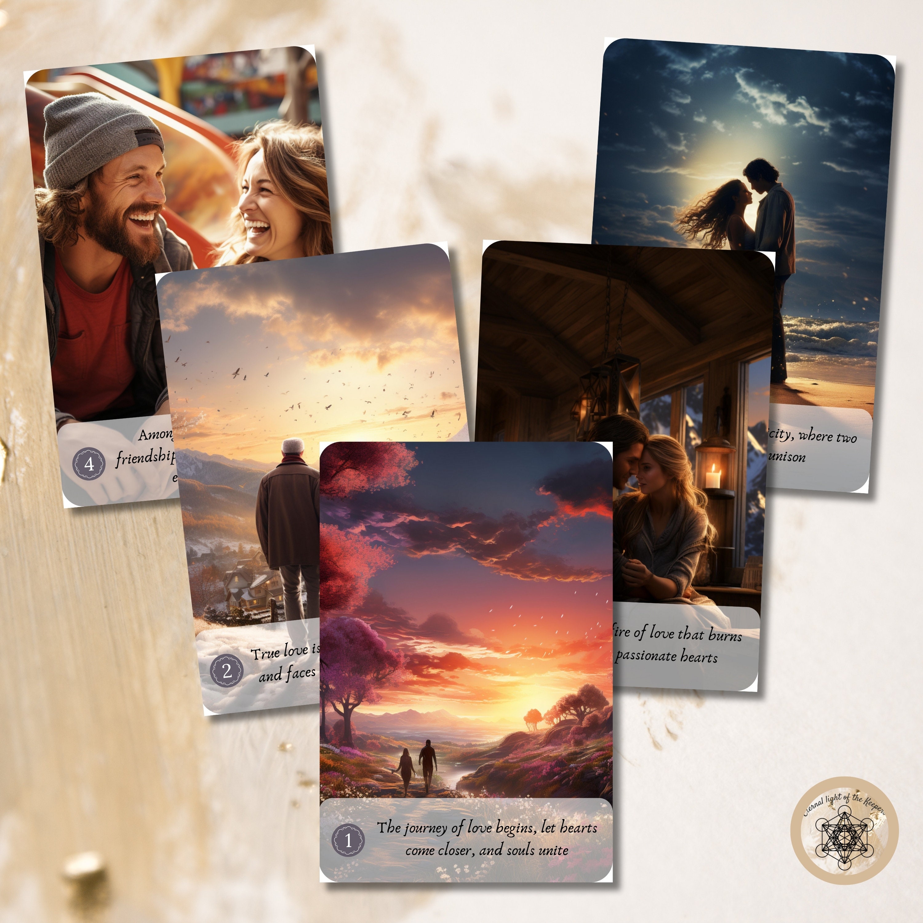 The Love Oracle Cards, Printable Love Oracle Deck, Oracle Cards PDF ...