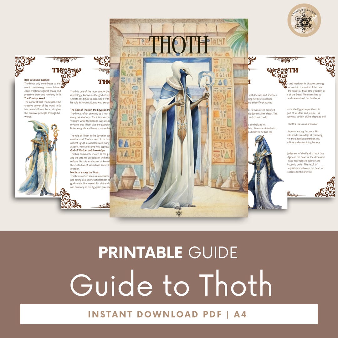 Thoth, Egyptian Gods, Egyptian Goddess , Ancient Egyptian Gods ...