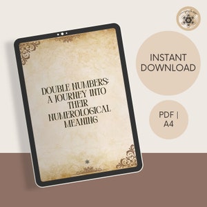 Numerology: Double Numbers, Life Path Numerology, Printable Numerology ...