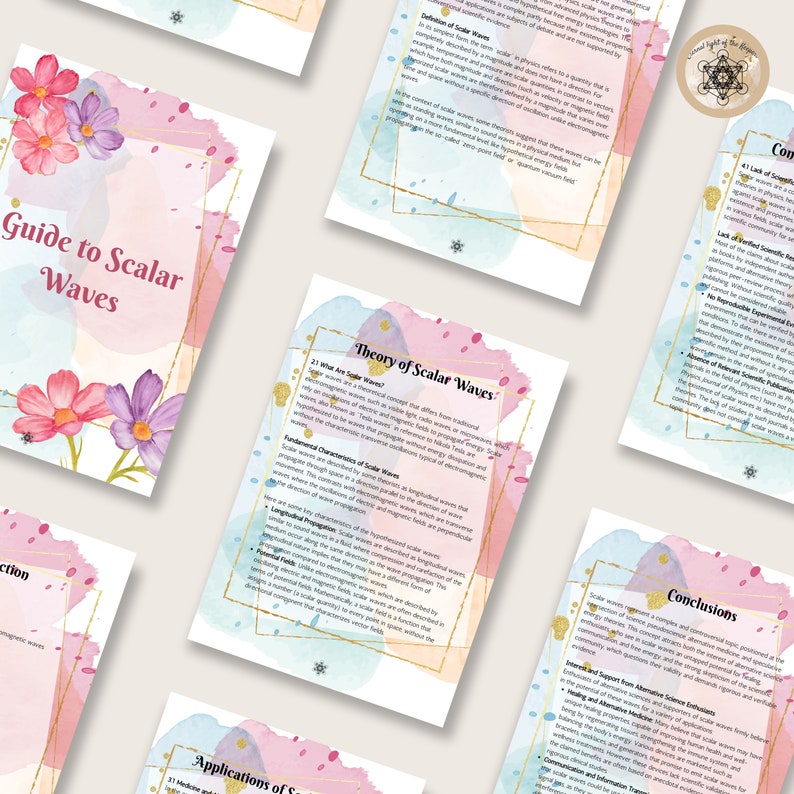 Scalar Waves Guide, Energy Healing, Tesla Technology (digital Download ...