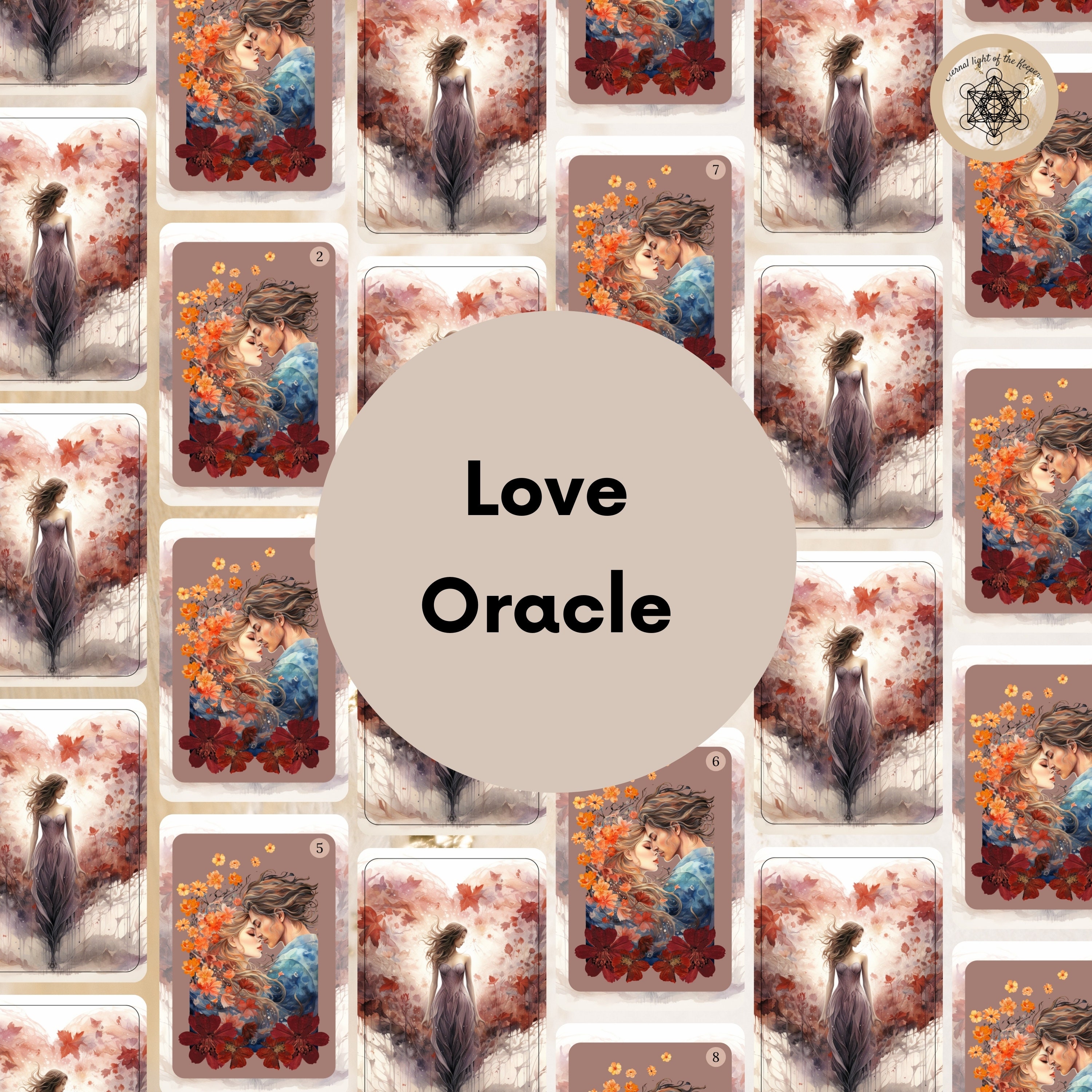 The Love Oracle Cards, Printable Love Oracle Deck, Oracle Cards PDF ...