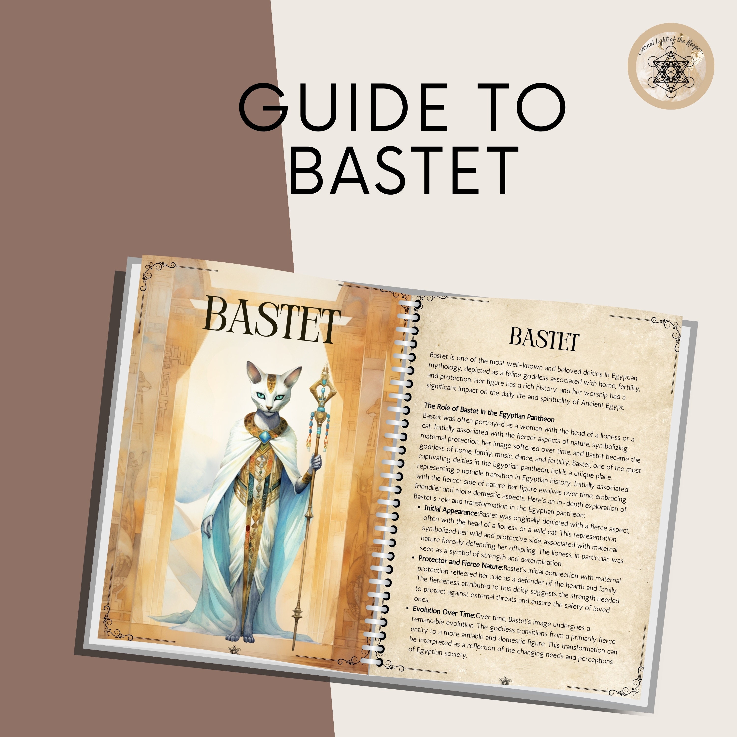 Bastet, Egyptian Gods, Egyptian Goddess , Ancient Egyptian Gods, Egyptian Hieroglyphics, Digital ...