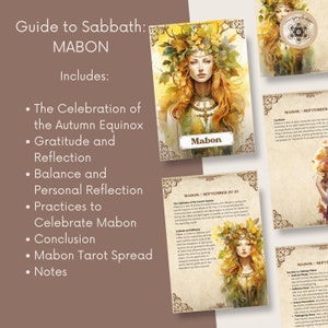 Mabon, Sabbat, Wheel of the Year, Wiccan, Pagan Holiday, Book of ...