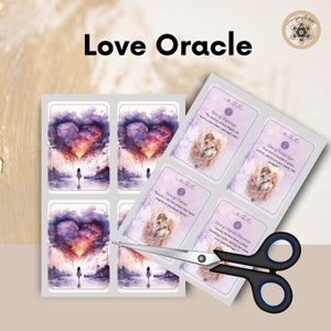The Love Oracle Cards, Printable Love Oracle Deck, Oracle Cards + PDF ...