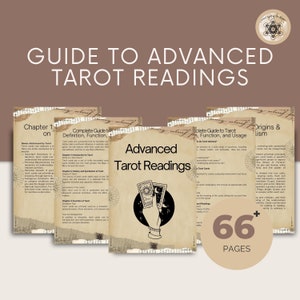 Printable Tarots Guide Engaging PDF Guide on Tarot Card Reading, Guide ...