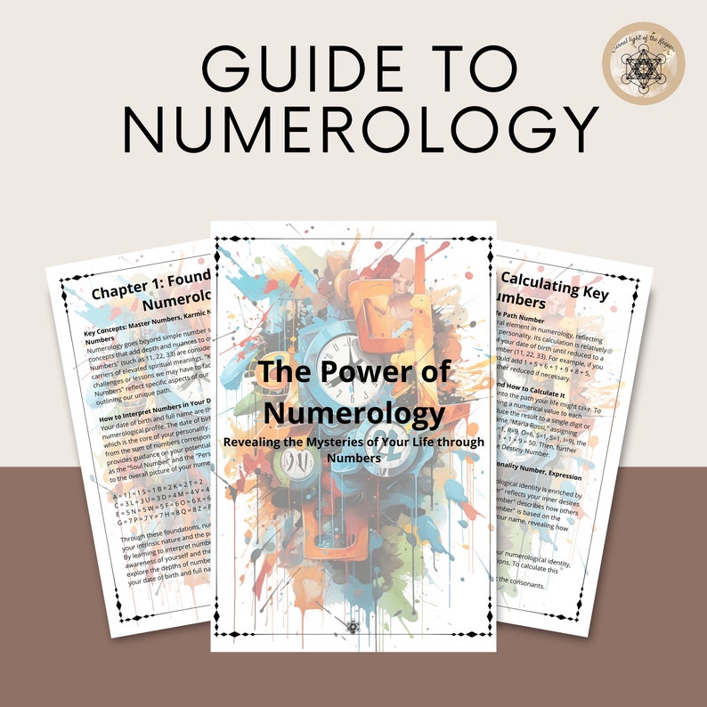 Complete Numerology Guide, Printable Numerology Guide, Learn Numerology ...