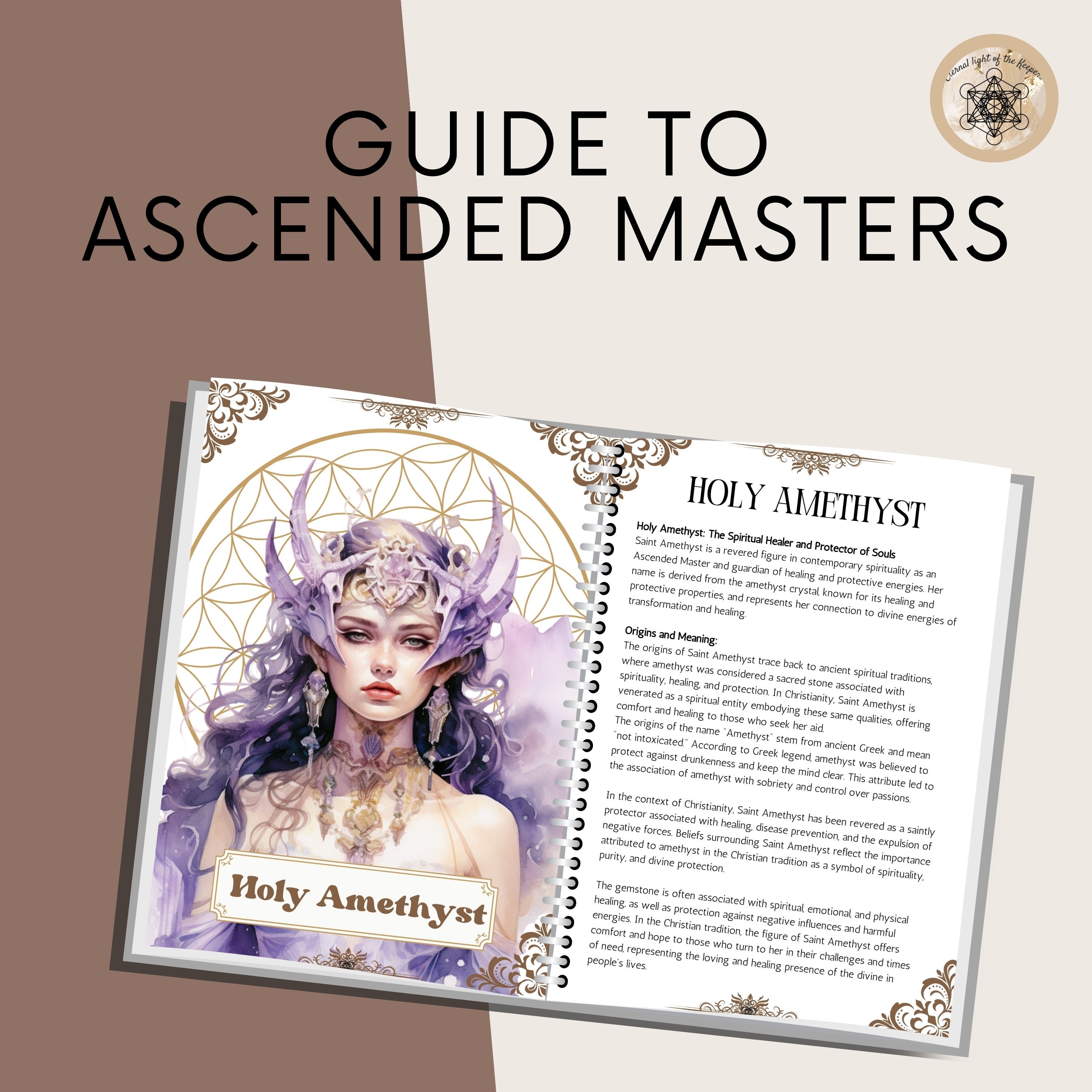 Holy Amethyst: Guide to Ascended Masters, Spiritual Guidance, Hindu ...
