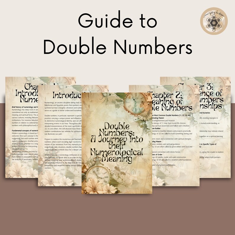 Numerology: Double Numbers, Life Path Numerology, Printable Numerology ...
