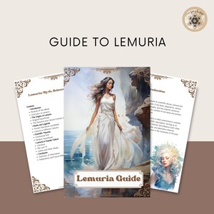 Lemuria Guide, Lost City Myths, Printable Grimoire Pages (digital ...