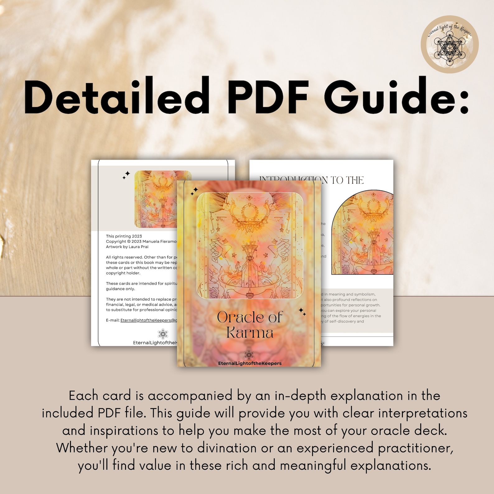 Karma Oracle Card Deck, Karma Reading, Karmic Reading, Karma, Oracle ...