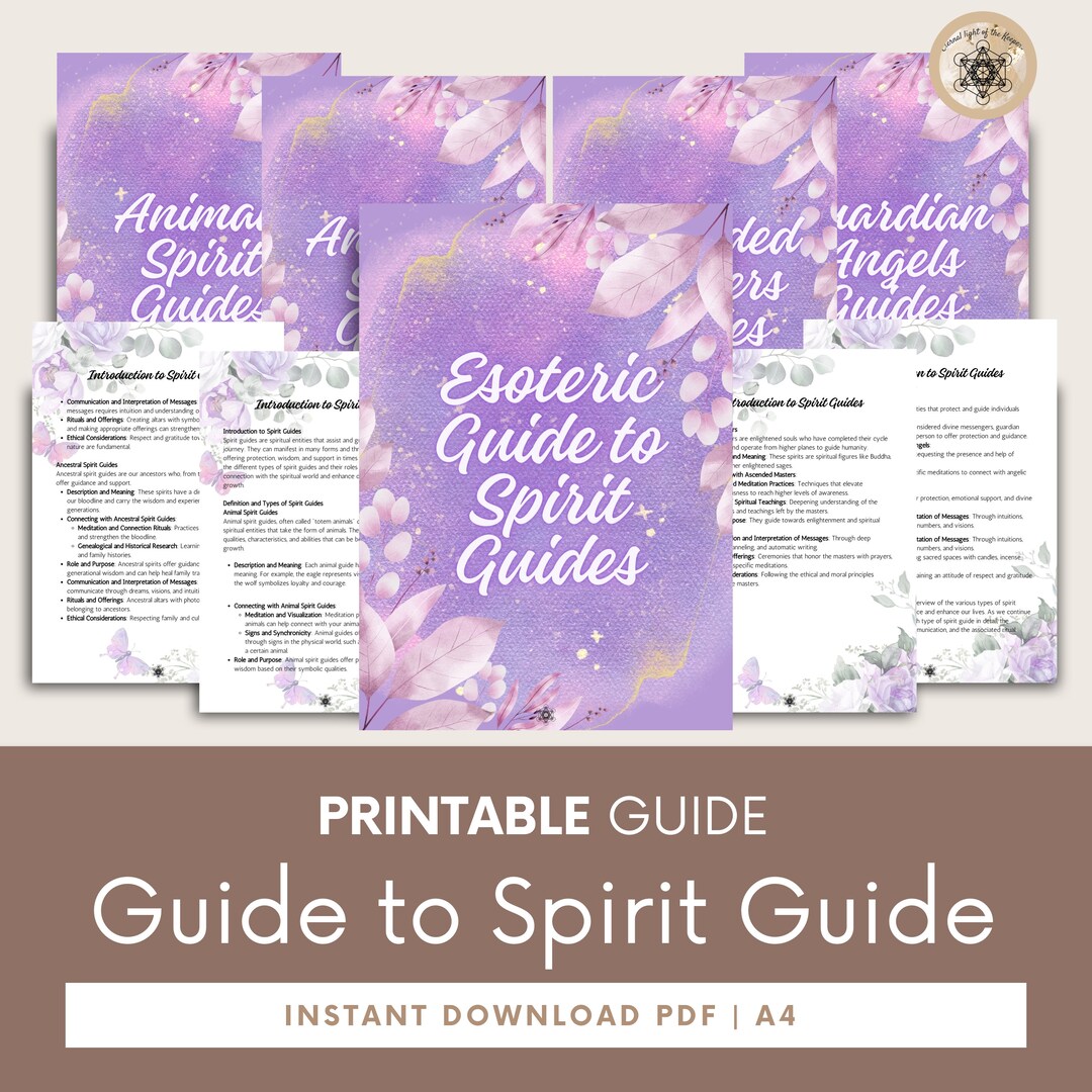 Spirit Guides, Spiritual Guidance, Spirit Animal Guide, Spirit Guides ...