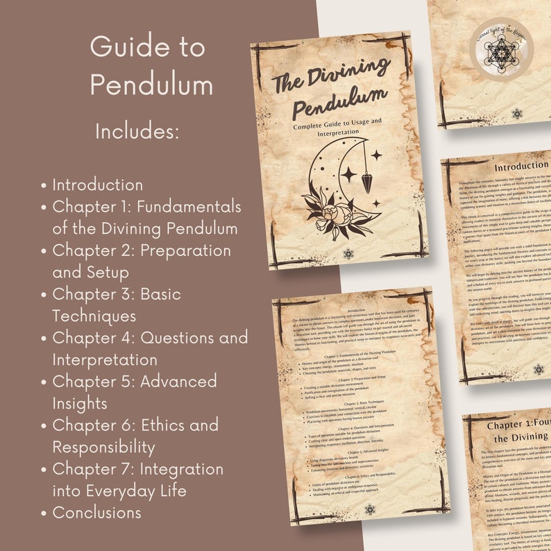 Printable Guide to Pendulum Pendulum PDF Download for Intuition ...