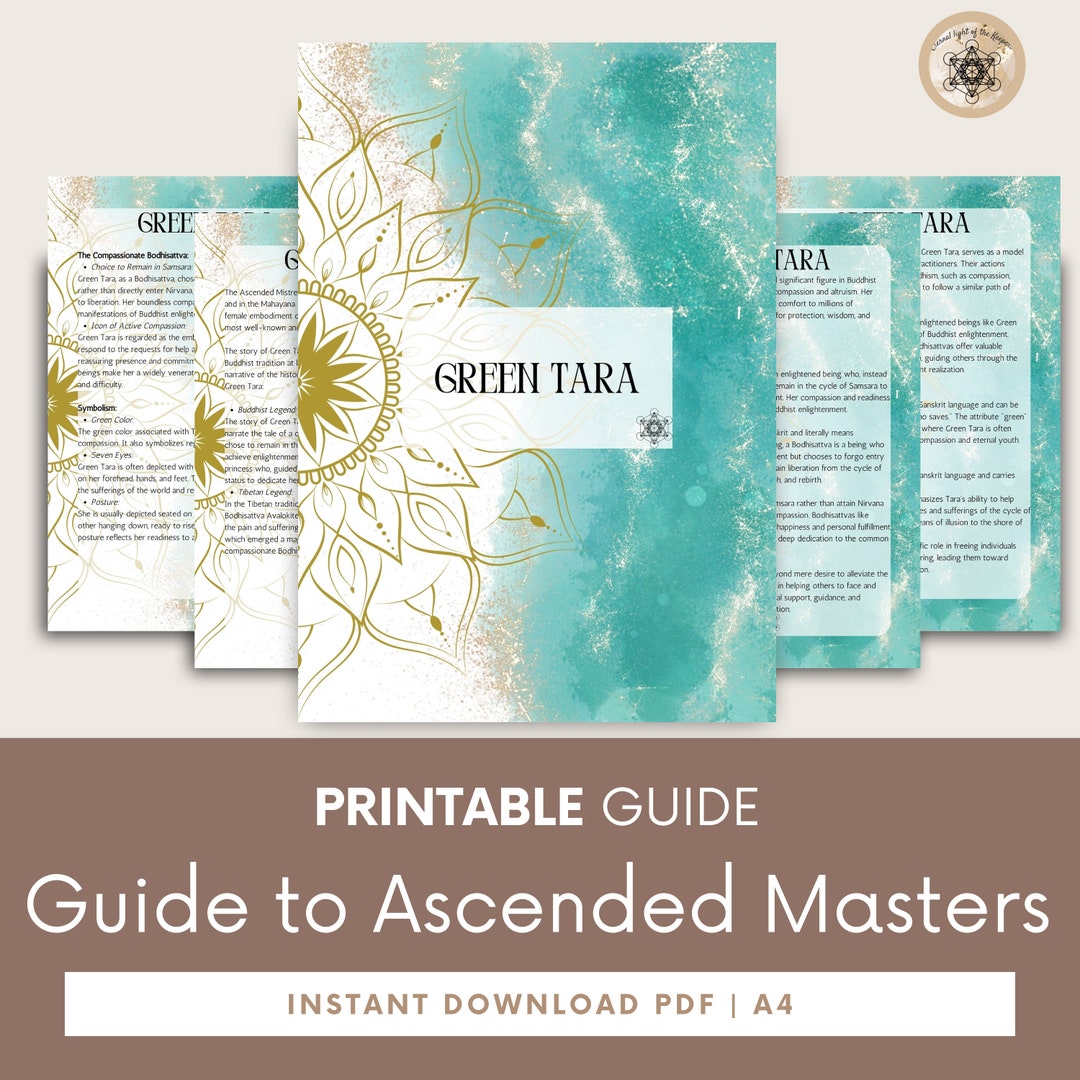Green Tara: Guide to Ascended Masters, Spiritual Guidance, Hindu Gods ...