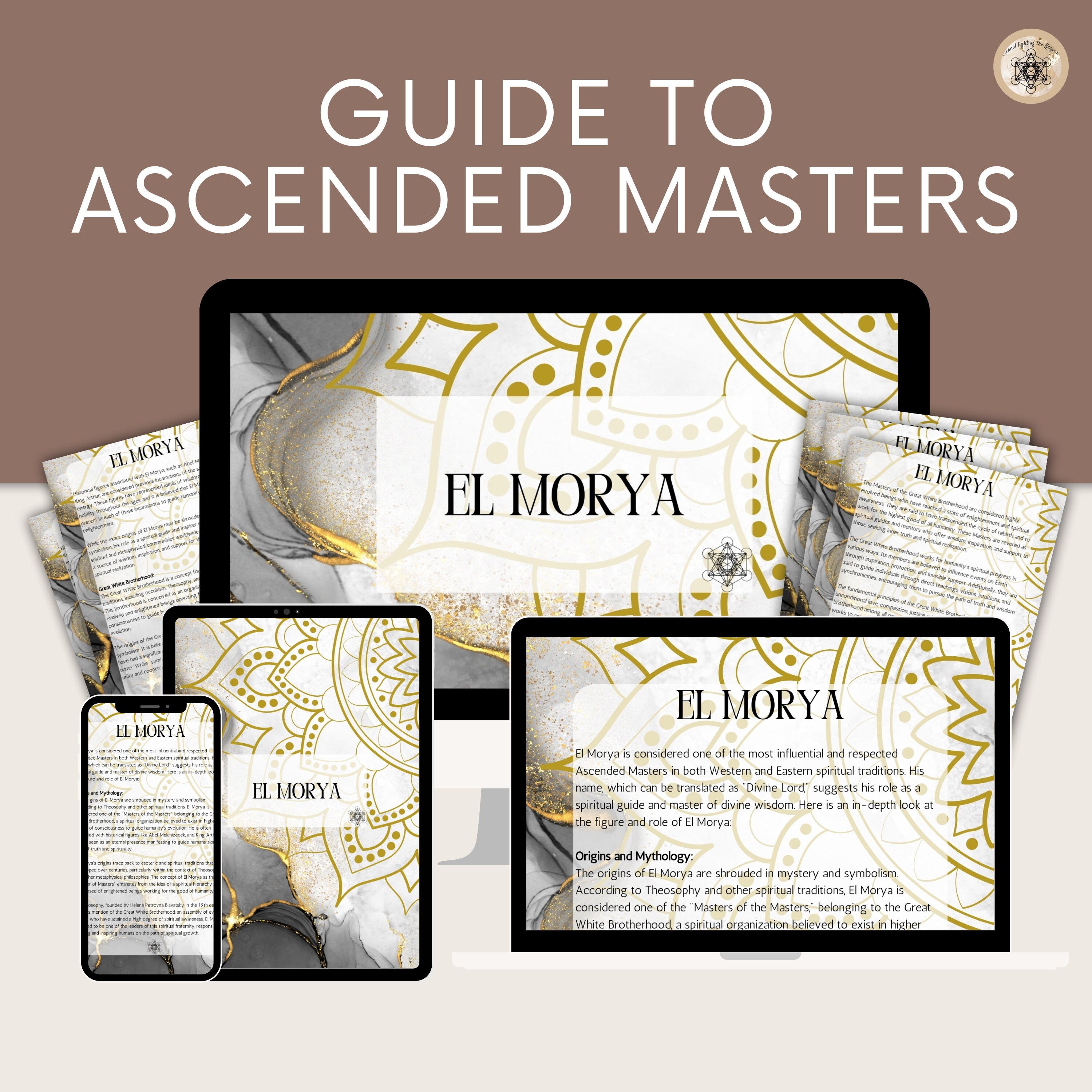 El Morya: Guide to Ascended Masters, Spiritual Guidance, Hindu Gods ...