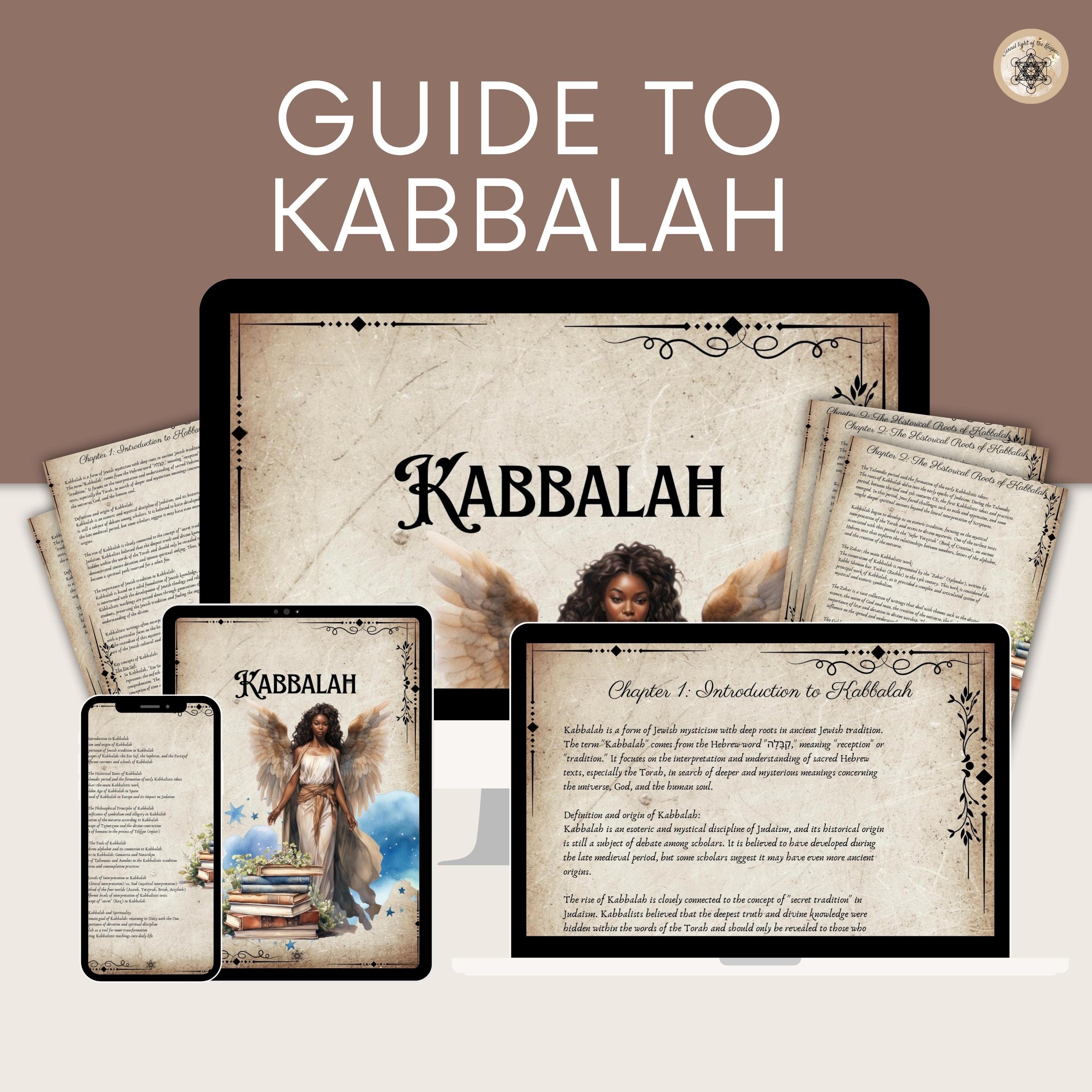 Printable Guide to Kaballah A4 Spiritual Growth Resource - Etsy