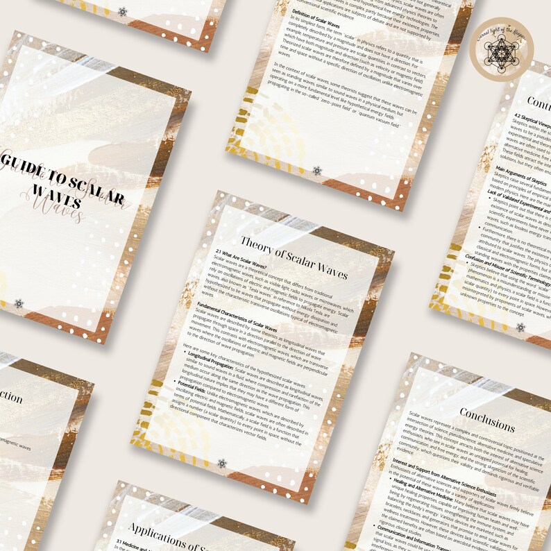 Scalar Waves Guide, Energy Healing, Tesla Technology (digital Download ...