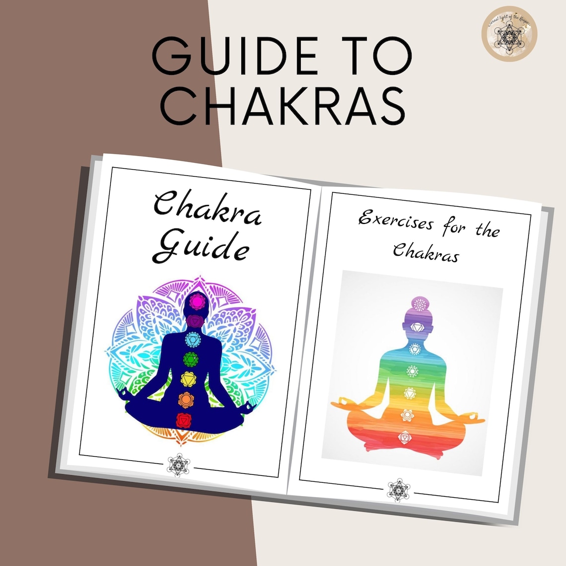Printable Chakra Guide Detailed PDF A4 Guide for Seven Chakras, Balance ...