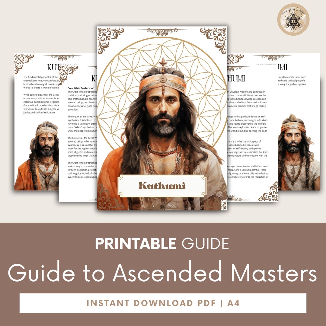 Kuthumi: Guide to Ascended Masters, Spiritual Guidance, Hindu Gods ...