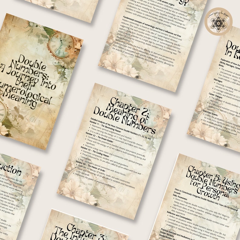 Numerology: Double Numbers, Life Path Numerology, Printable Numerology ...