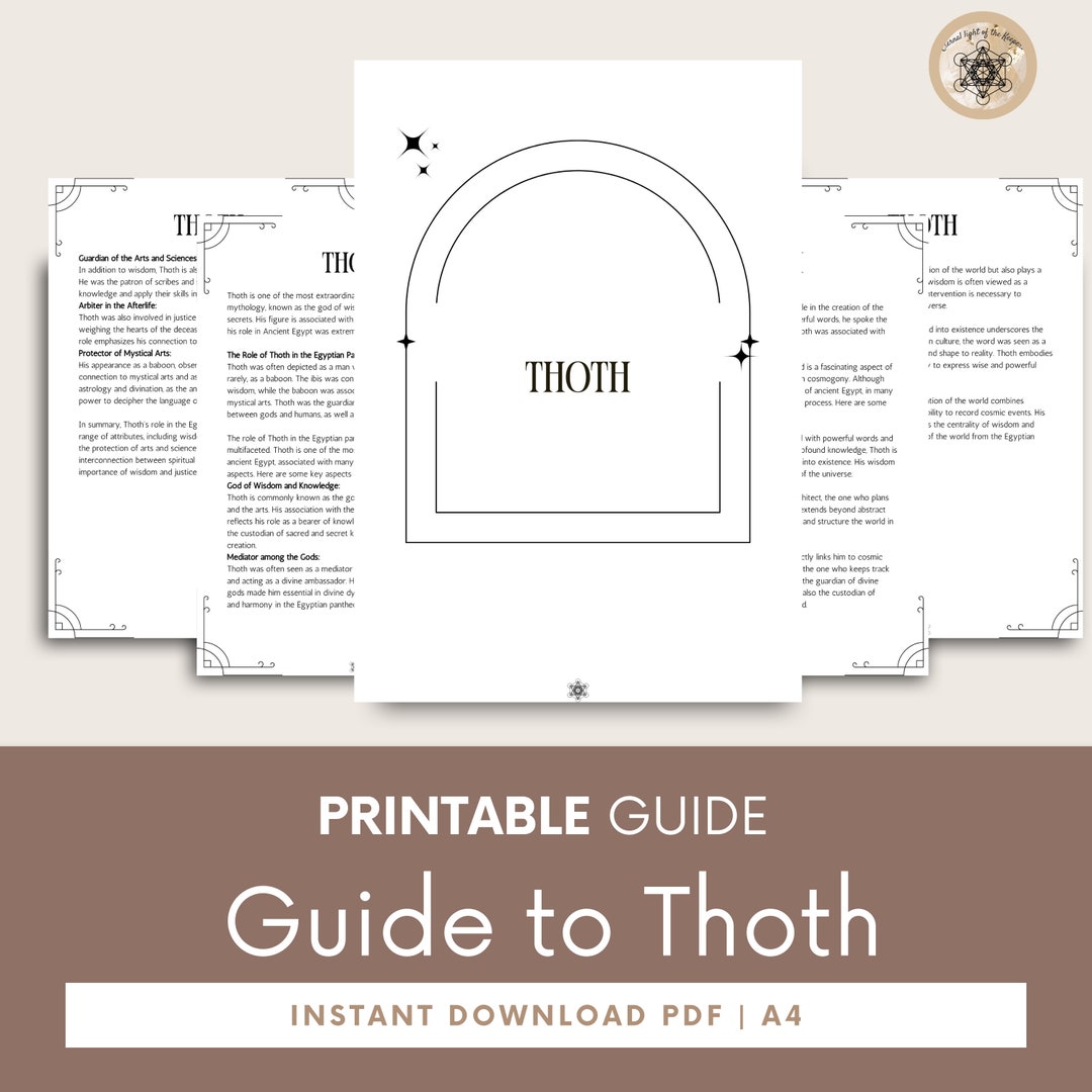 Thoth, Egyptian Gods, Egyptian Goddess , Ancient Egyptian Gods ...