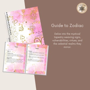 Printable Zodiac Guide Detailed Zodiac PDF, Zodiac Signs and Their ...