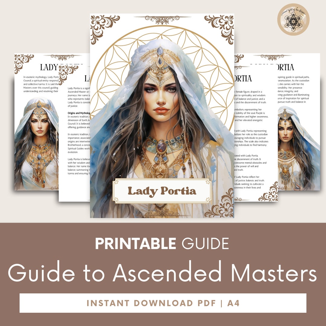 Lady Portia: Guide to Ascended Masters, Spiritual Guidance, Hindu Gods ...