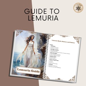 Lemuria Guide, Lost City Myths, Printable Grimoire Pages (digital ...