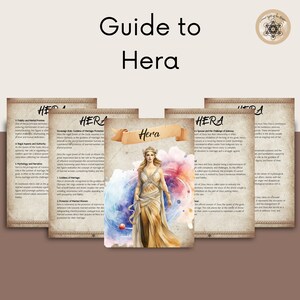 Hera: Queen of Gods Digital Guide (PDF, A4). - Etsy